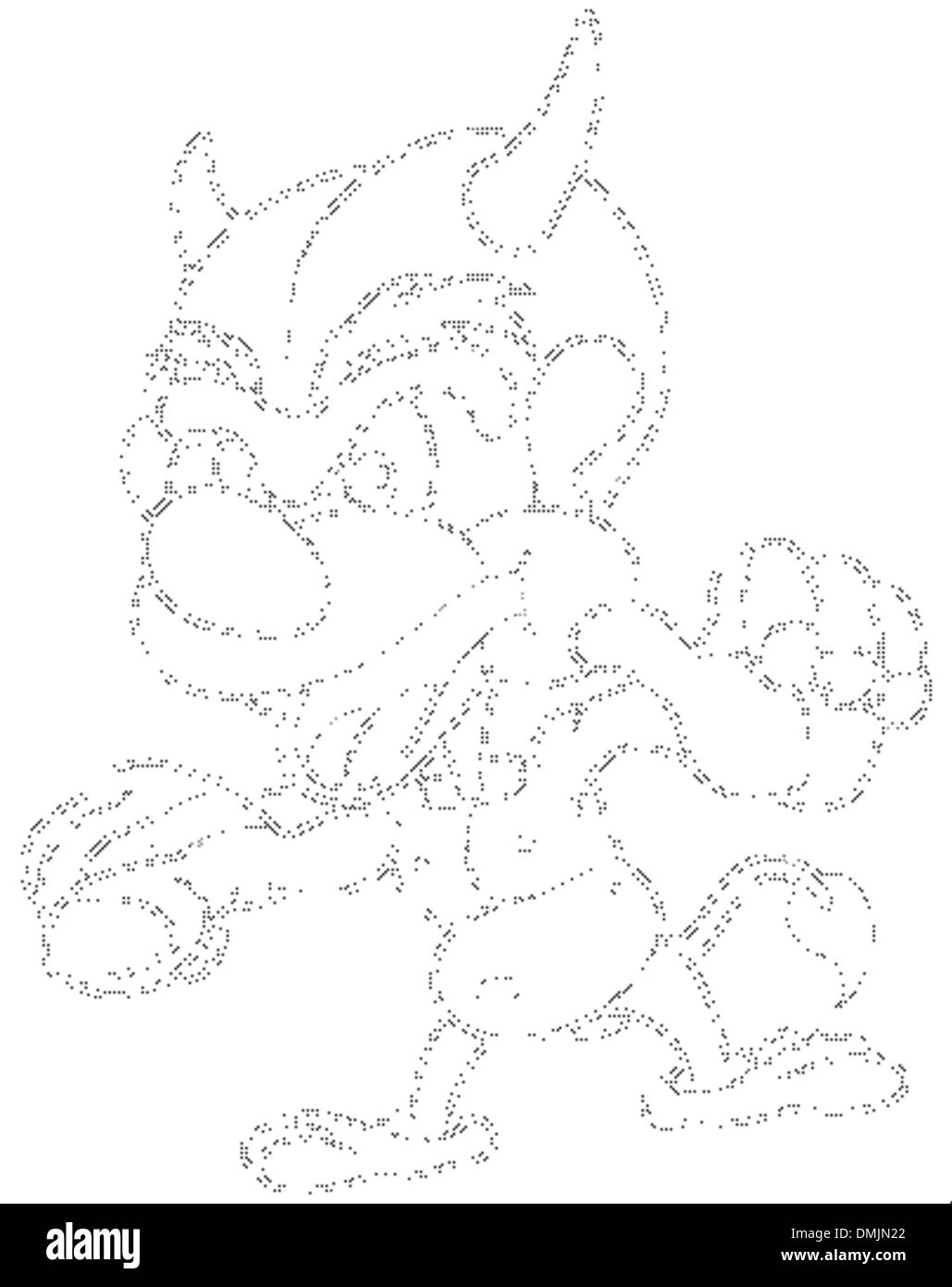 Demon red Black and White Stock Photos & Images - Alamy