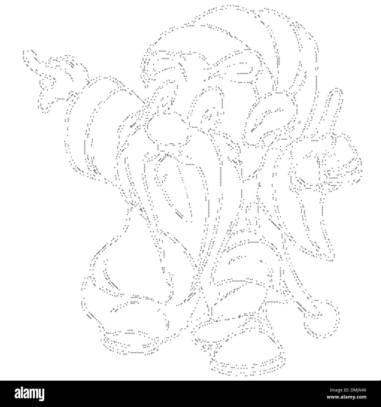 Green Clever Sprite Stock Vector Image & Art - Alamy