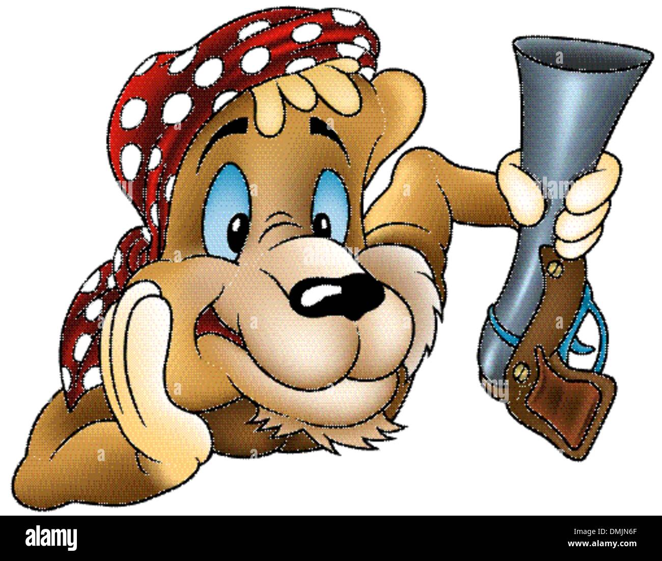 Pirate pistol vector hi-res stock photography and images - Alamy