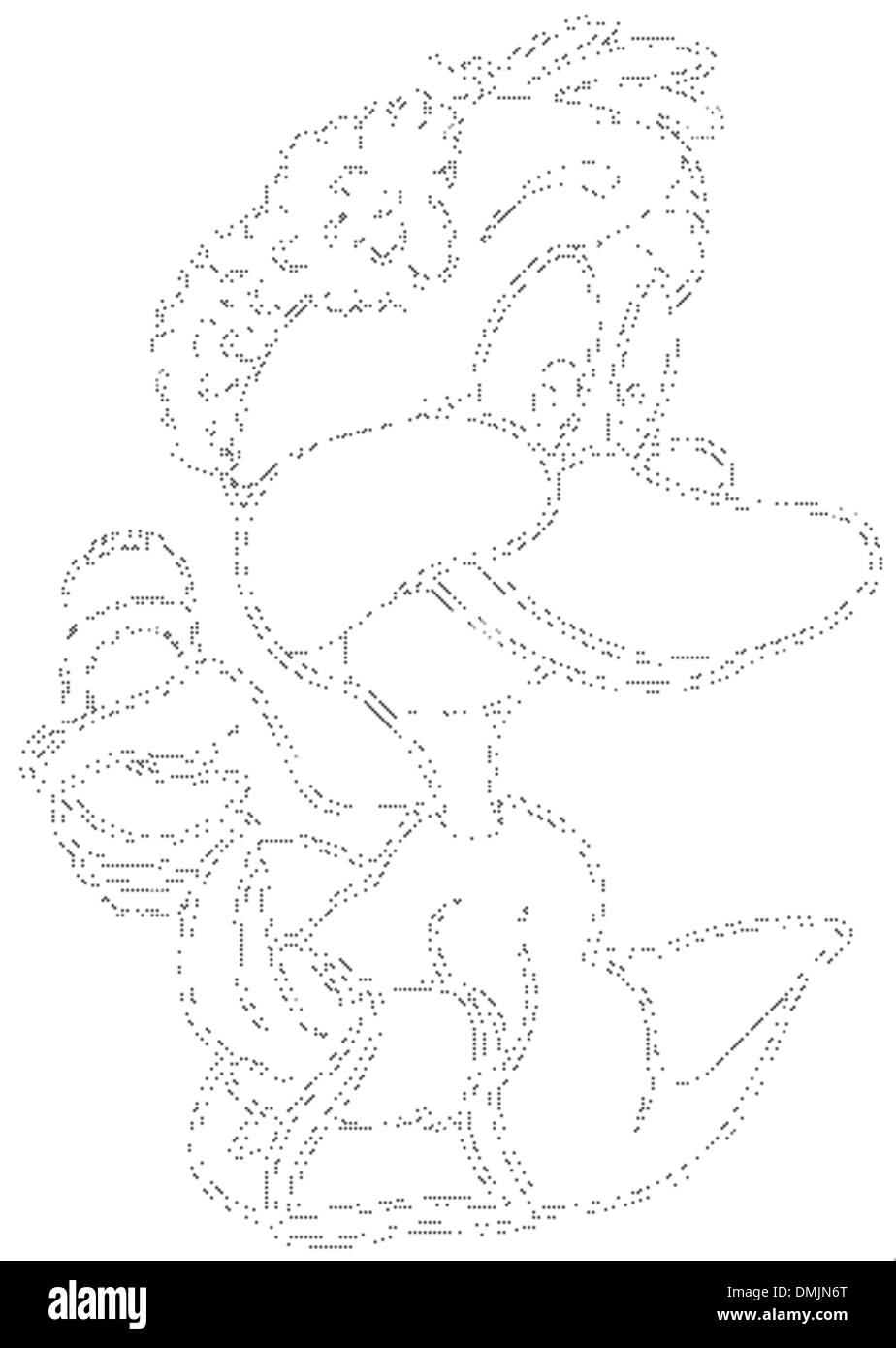 Hand drawn duck animal Black and White Stock Photos & Images - Alamy