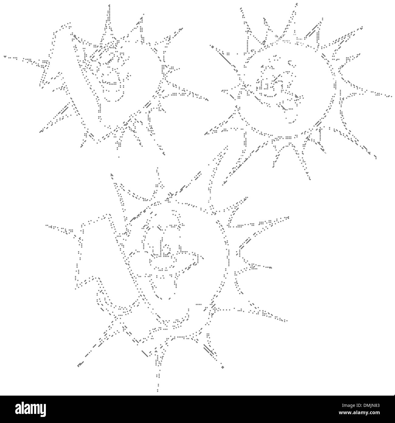 Collection set cartoon object Stock Vector Images - Alamy