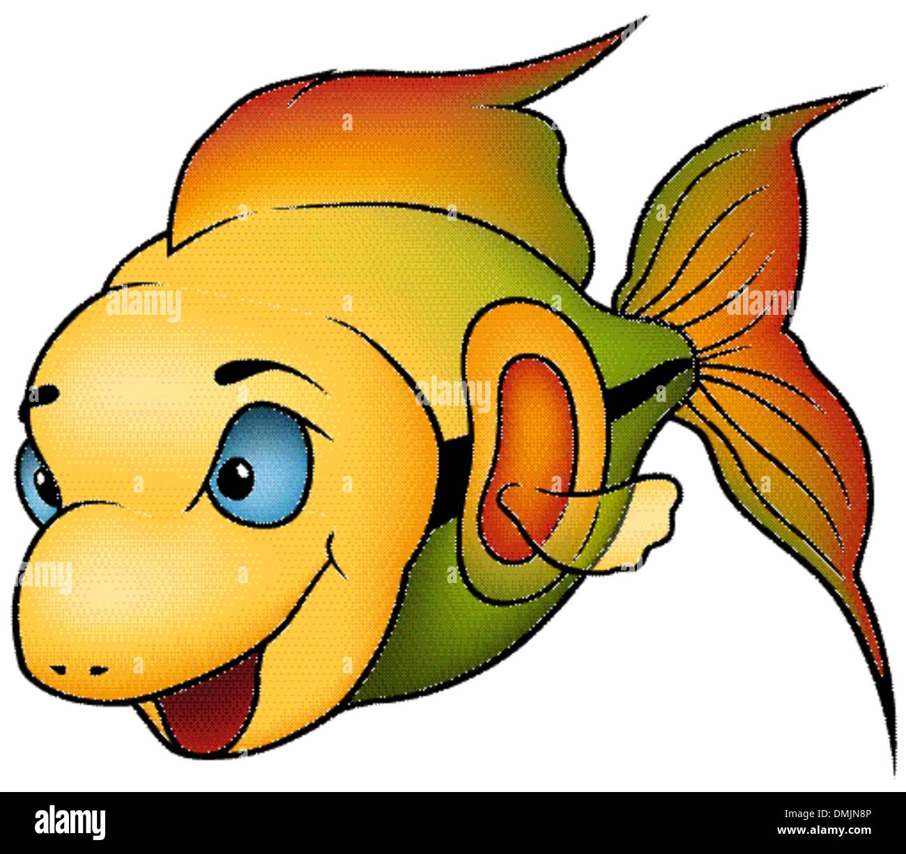 Tropical fish hand drawn Stock Vector Images - Alamy