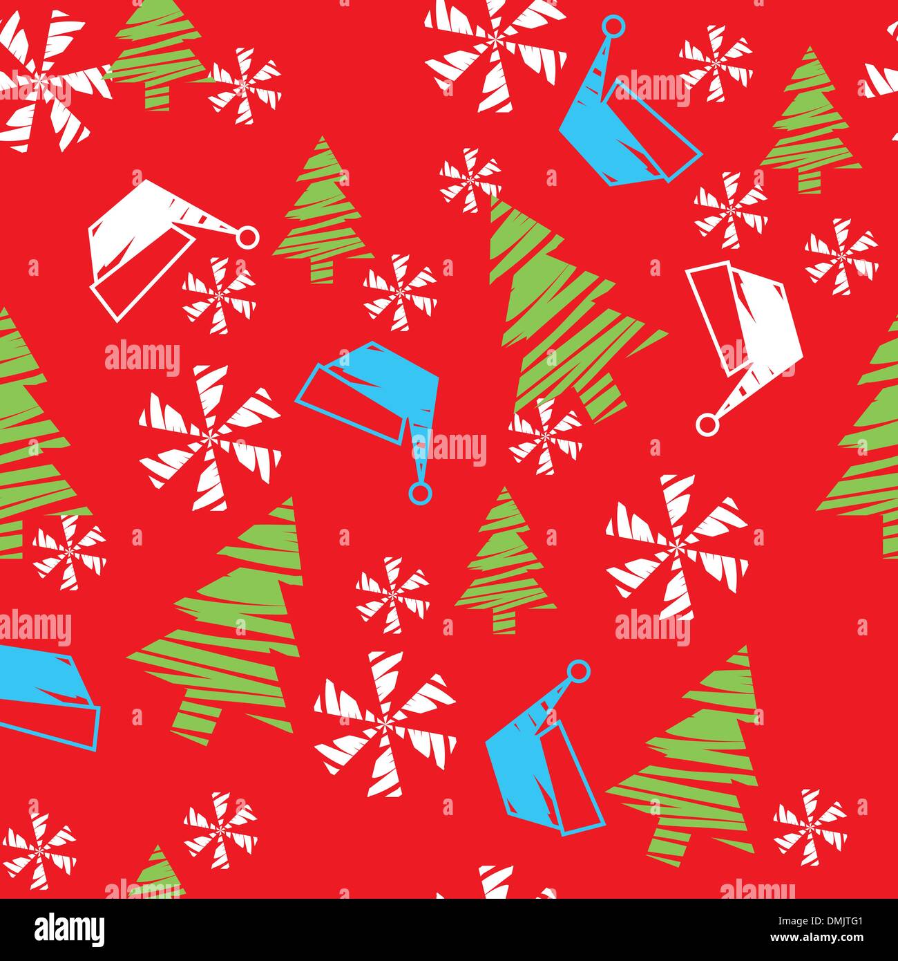 Seamless christmas pattern hi-res stock photography and images - Alamy