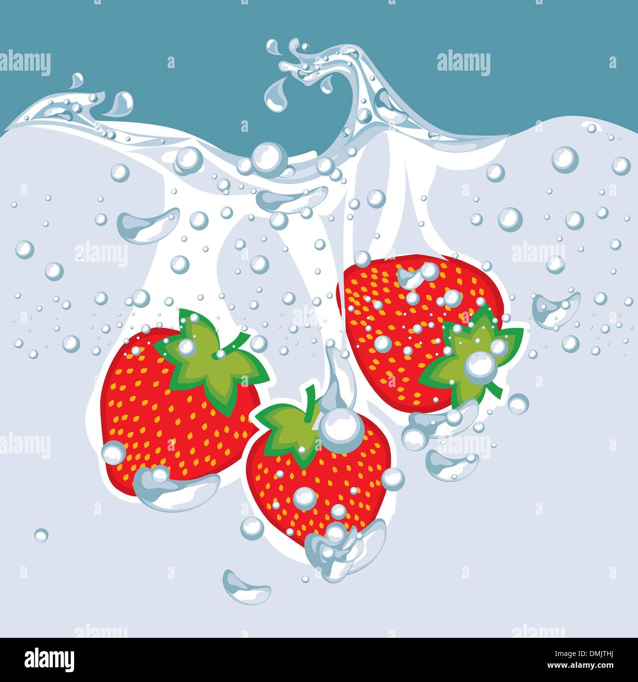 Drink water in red Stock Vector Images - Alamy