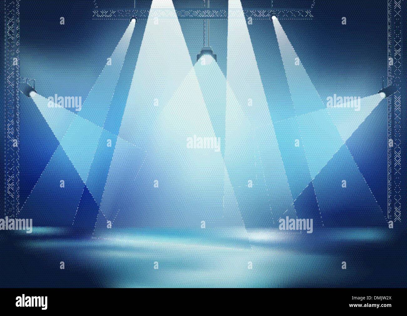 Stage lights Stock Vector Images - Alamy