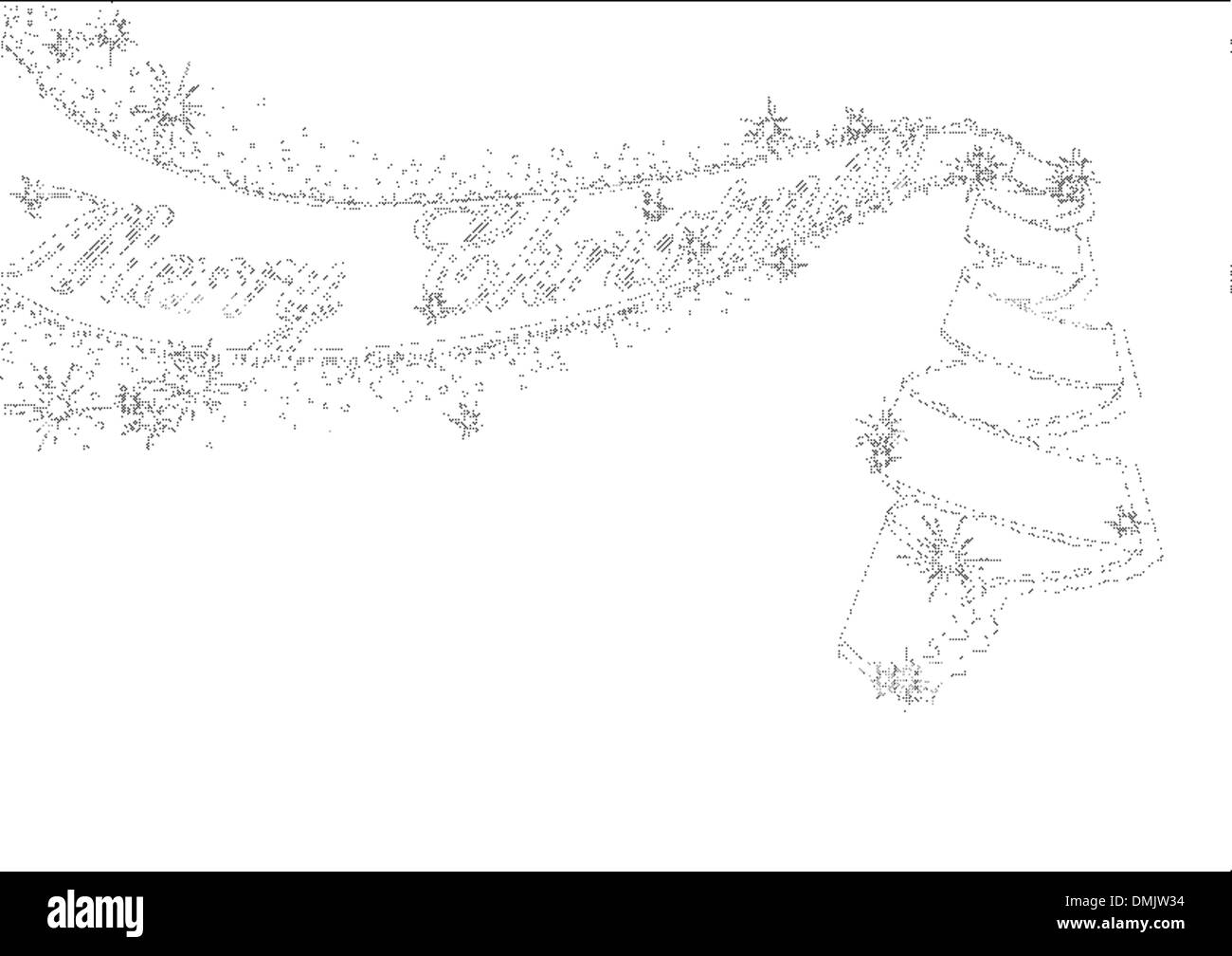 Christmas tree abstract background Black and White Stock Photos ...