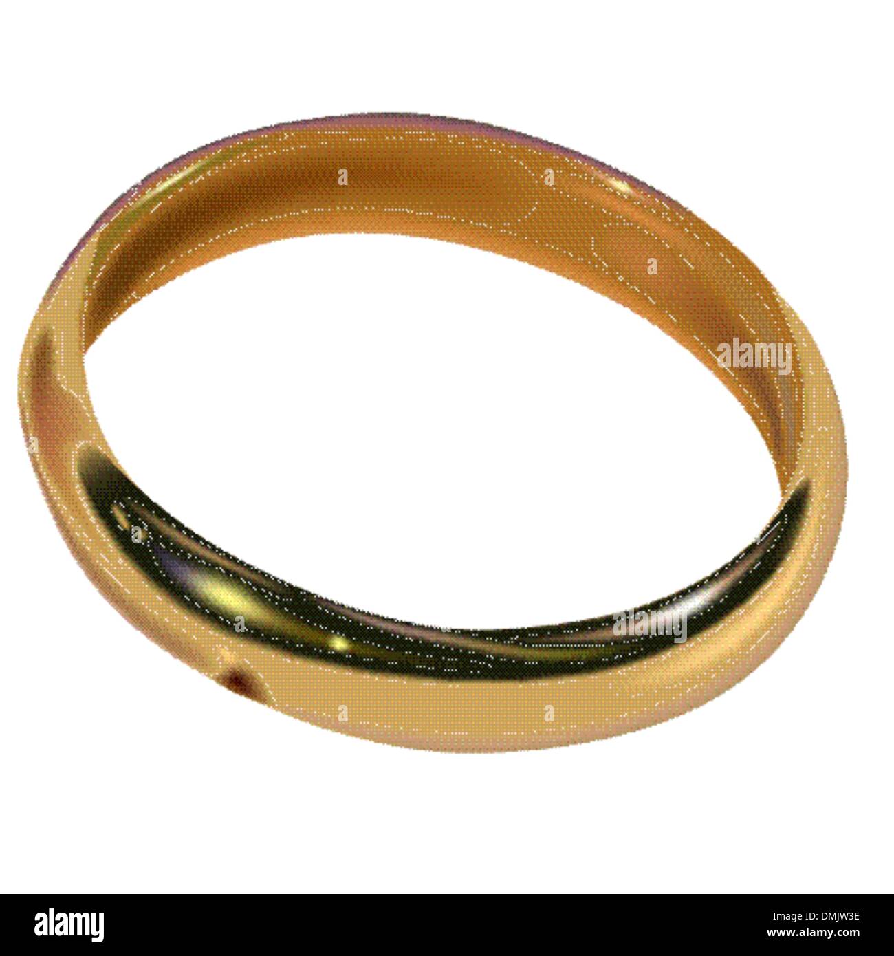 Wedding ring cut out Stock Vector Images - Alamy