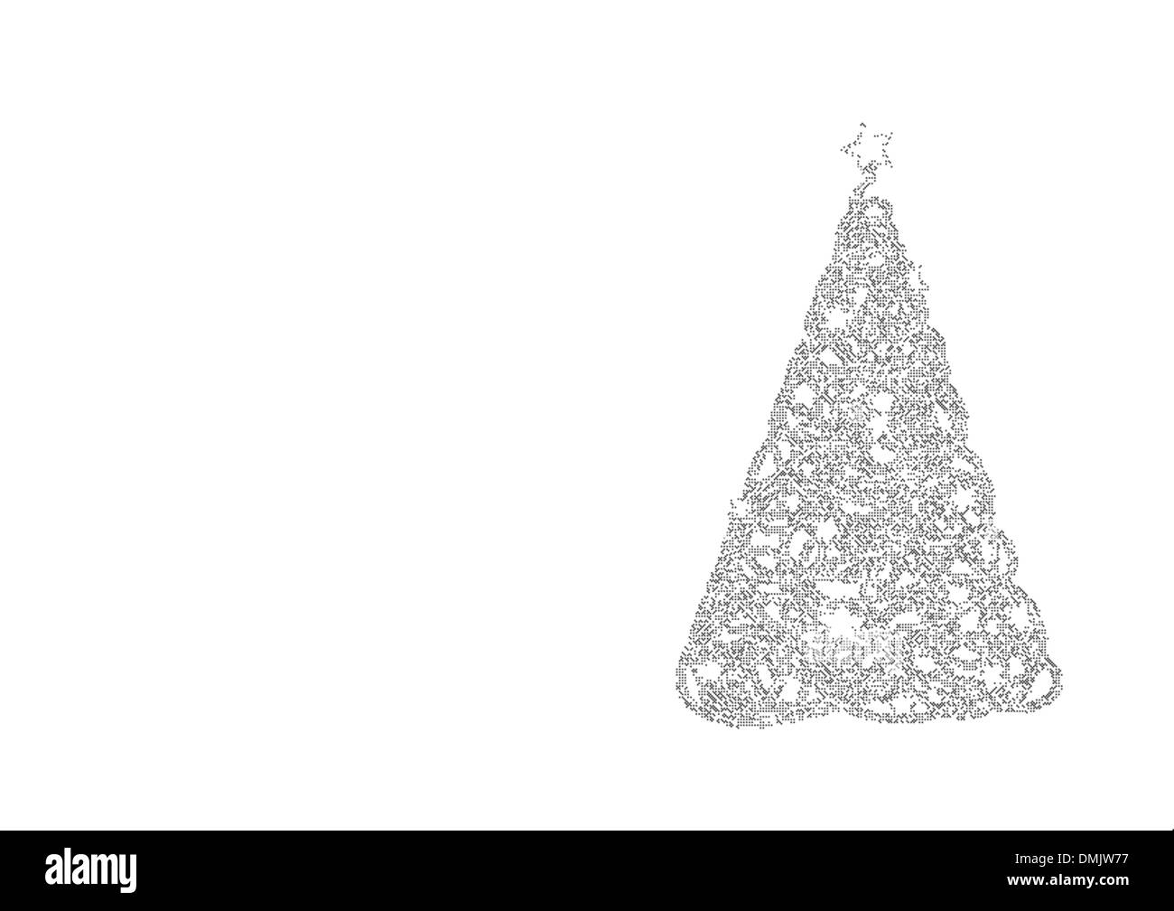 Background christmas theme tree Black and White Stock Photos & Images ...