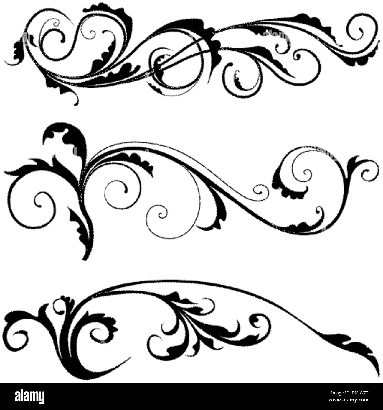 Fleuron frame Stock Vector Images - Alamy