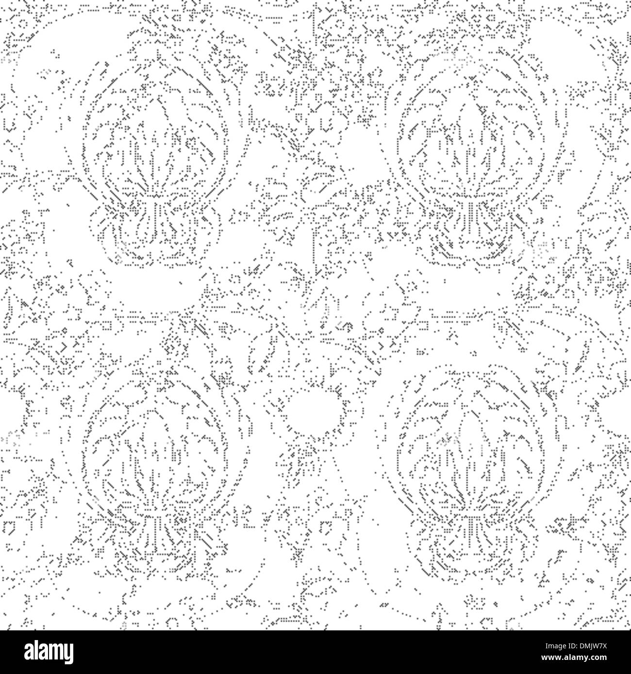 Dark brown floral pattern hi-res stock photography and images - Alamy