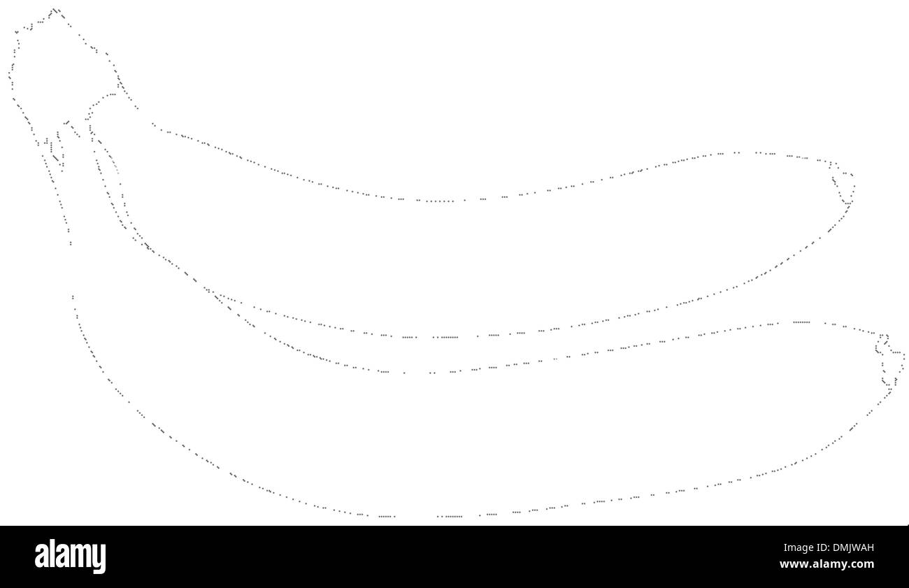 Banana plant cut out Stock Vector Images - Alamy
