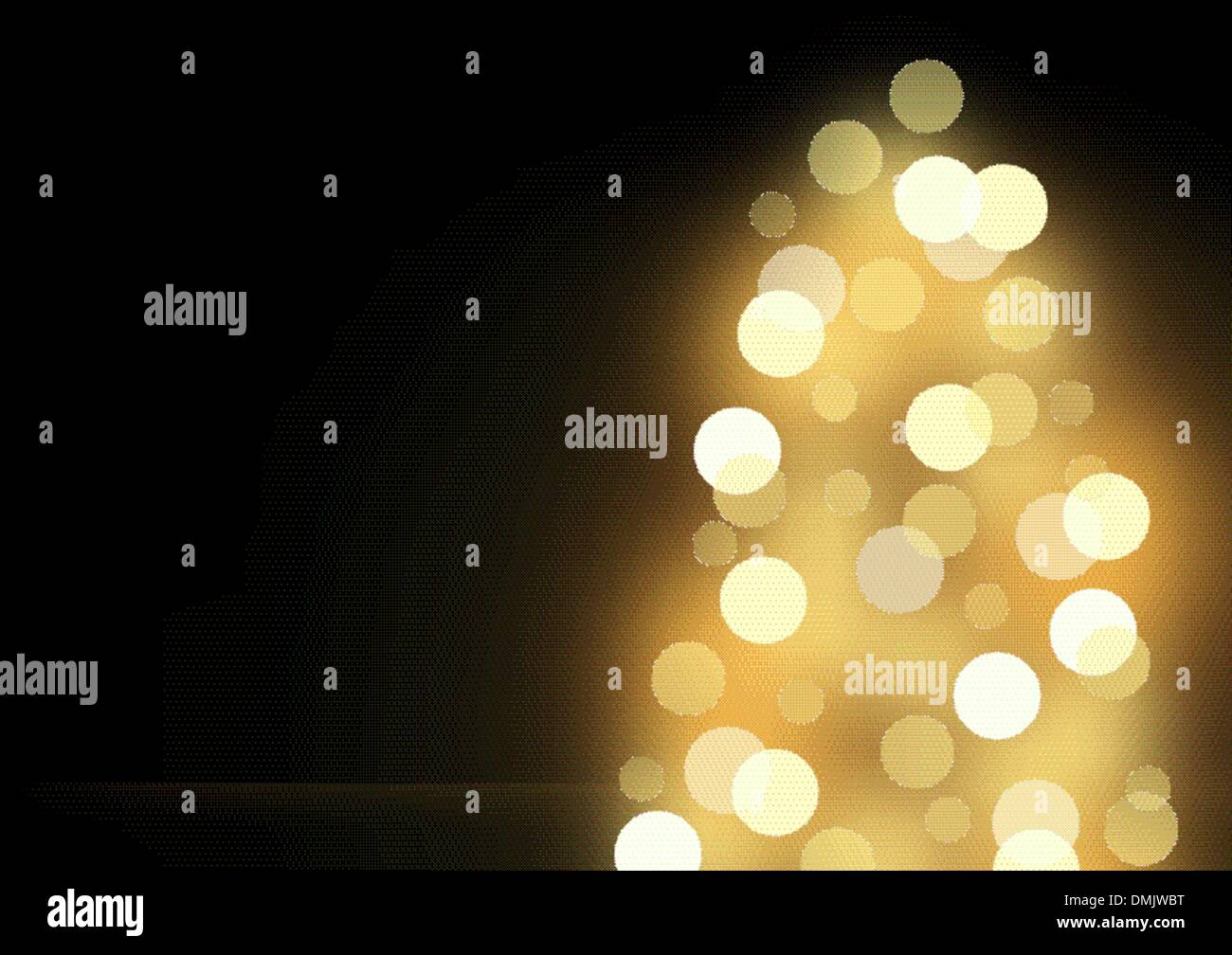Blurry Christmas Tree Lights Stock Vector Image & Art - Alamy