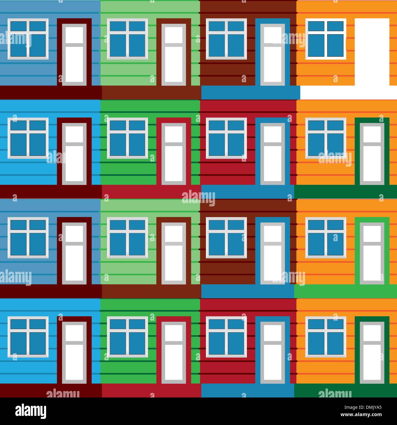 Traditional house houses Stock Vector Images - Alamy
