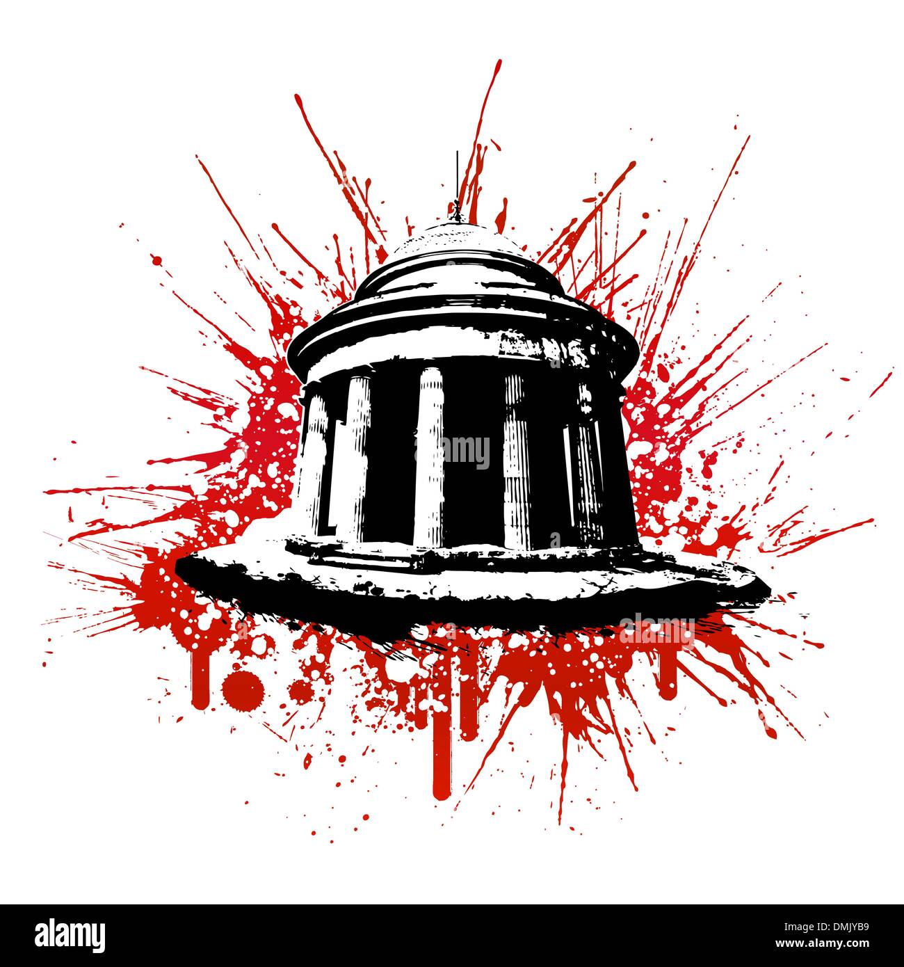 Explosion drop Stock Vector Images - Alamy