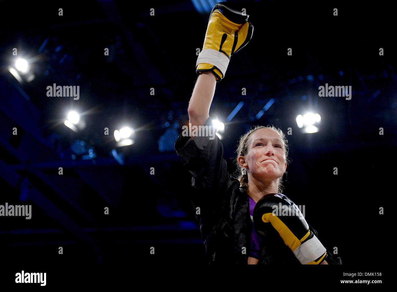 German kickboxing champion christine theiss hi-res stock photography ...