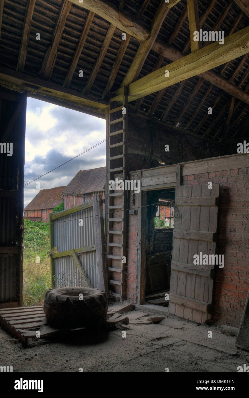 Old barn interior hi-res stock photography and images - Alamy