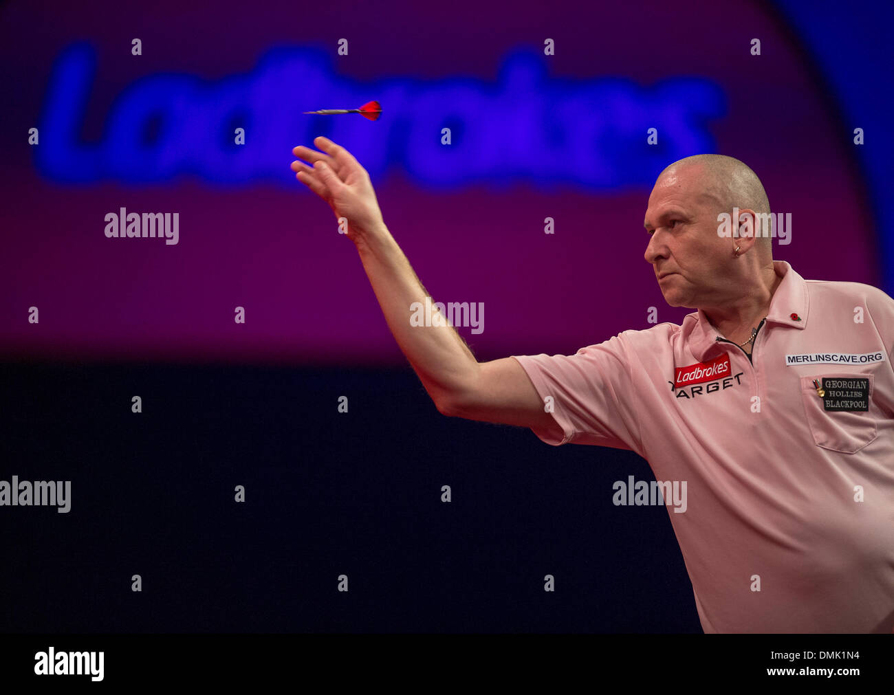 Mark walsh during the world darts championship at alexandra palace hi ...