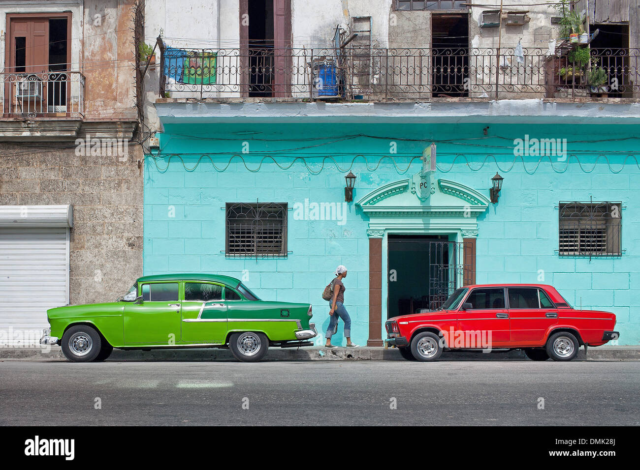 STREET SCENE, DAILY LIFE, HAVANA, CUBA Stock Photo - Alamy