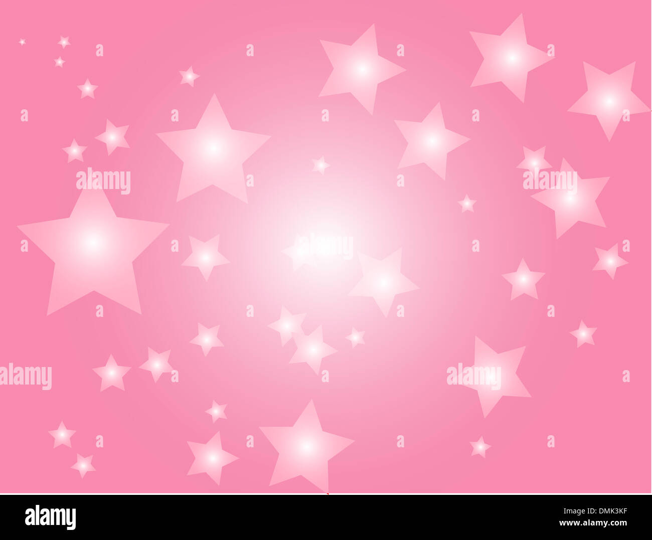 Abstract pink background with stars Stock Photo - Alamy