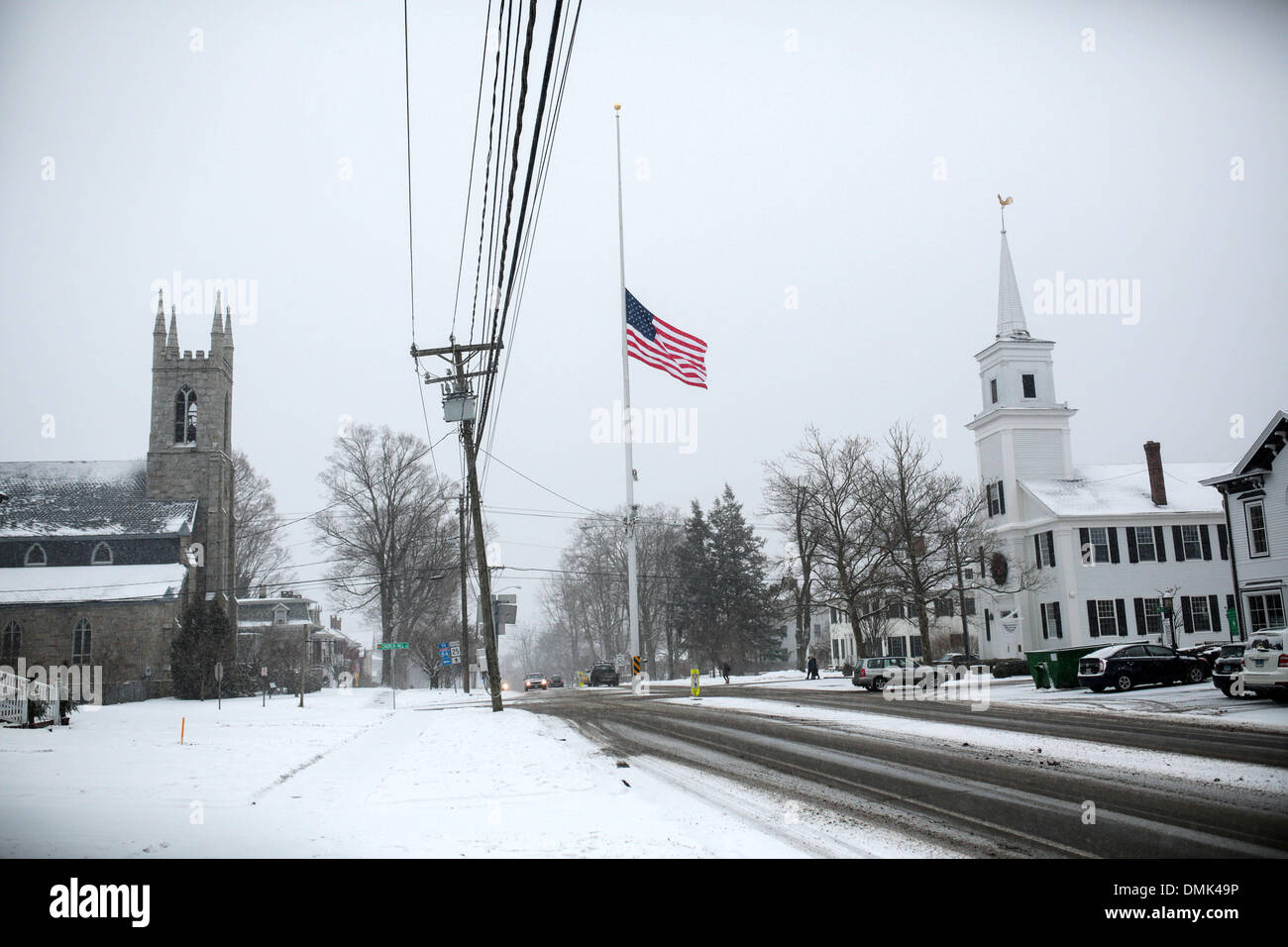 Snow In Newtown Ct