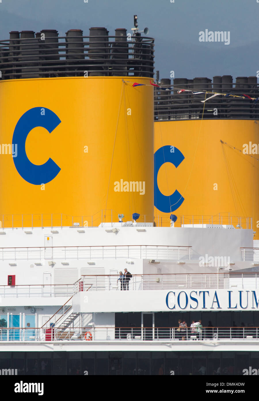 Costa funnel hi-res stock photography and images - Alamy