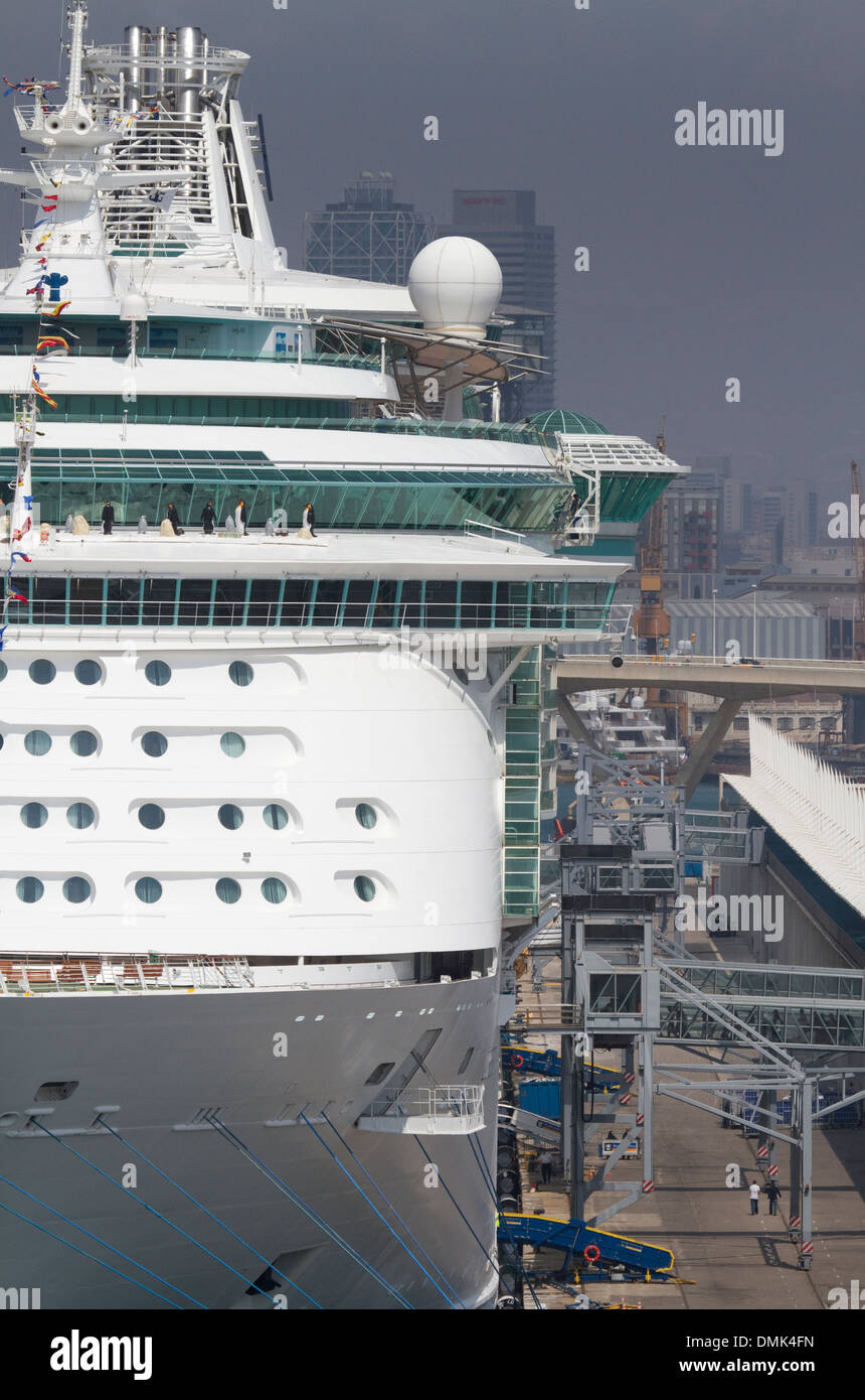 A RCL-ship at Barcelona Stock Photo - Alamy
