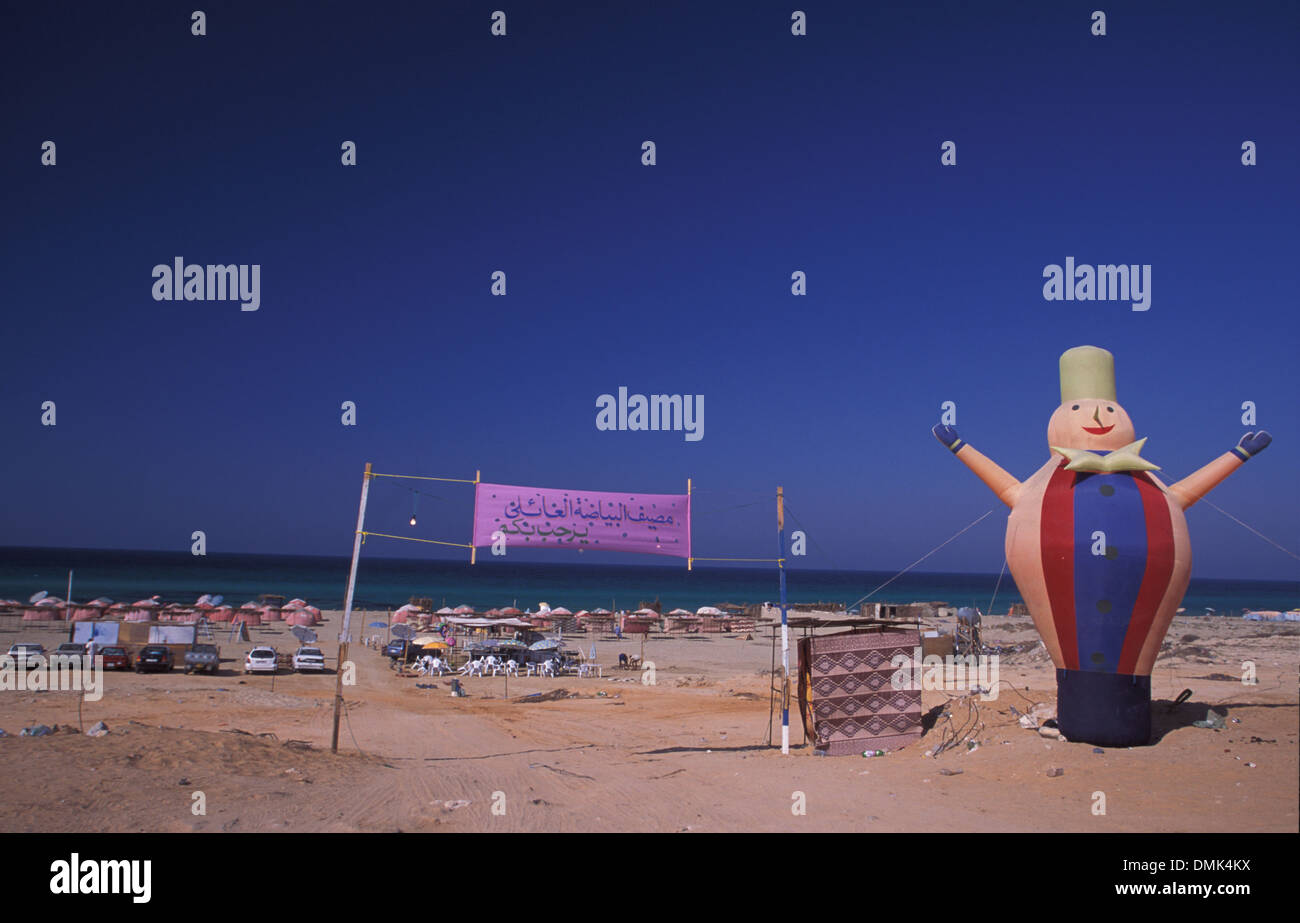 Mediterranean Libyan beach near Tripoli, Libya Stock Photo - Alamy