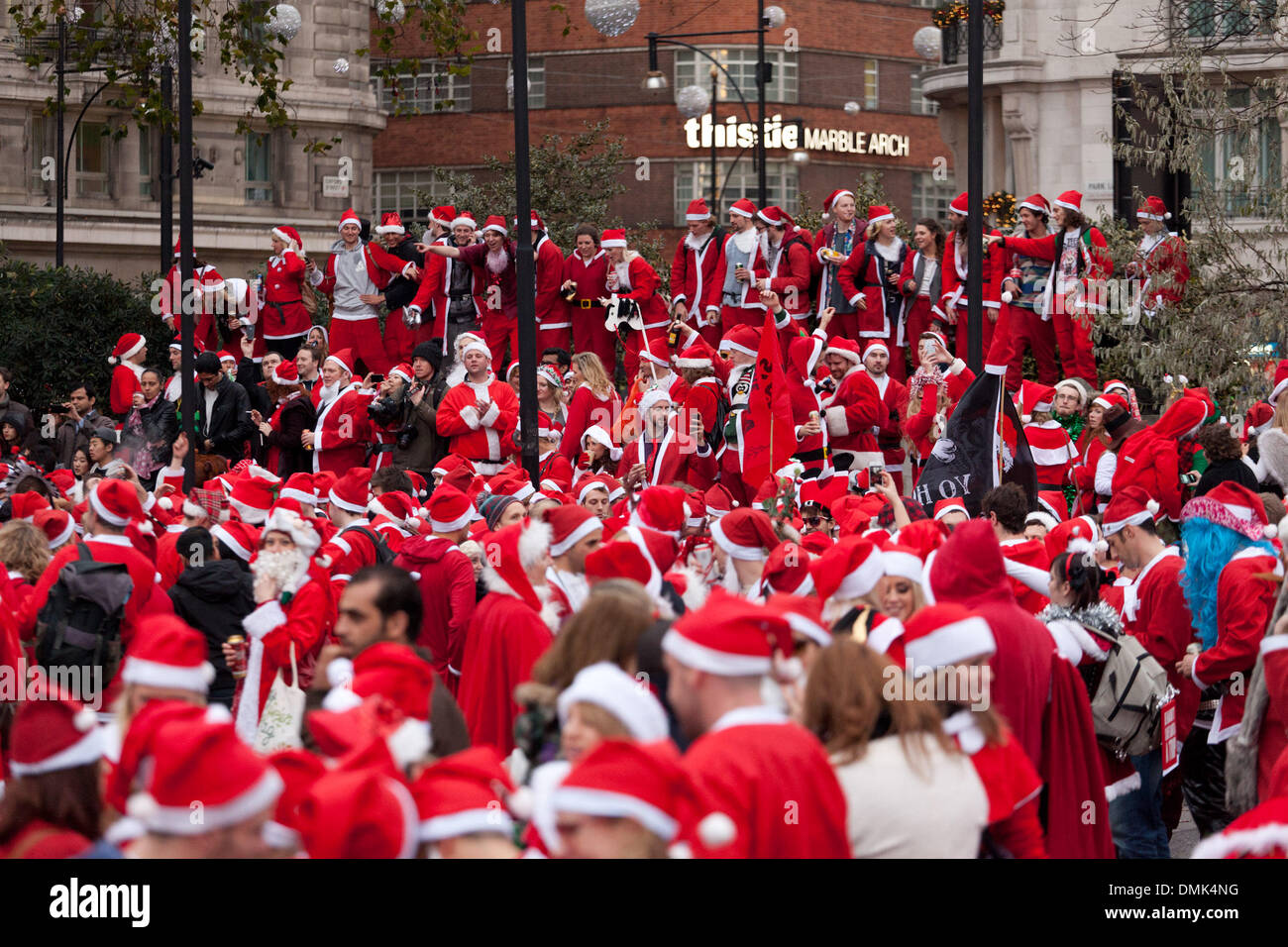 2013 santa con hi-res stock photography and images - Alamy