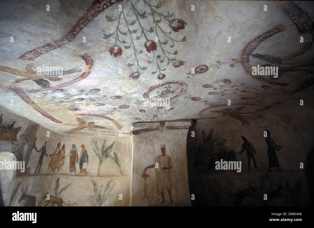 Janzur (Zanzur), Punic Tomb, funeral construction, near Tripoli Stock ...