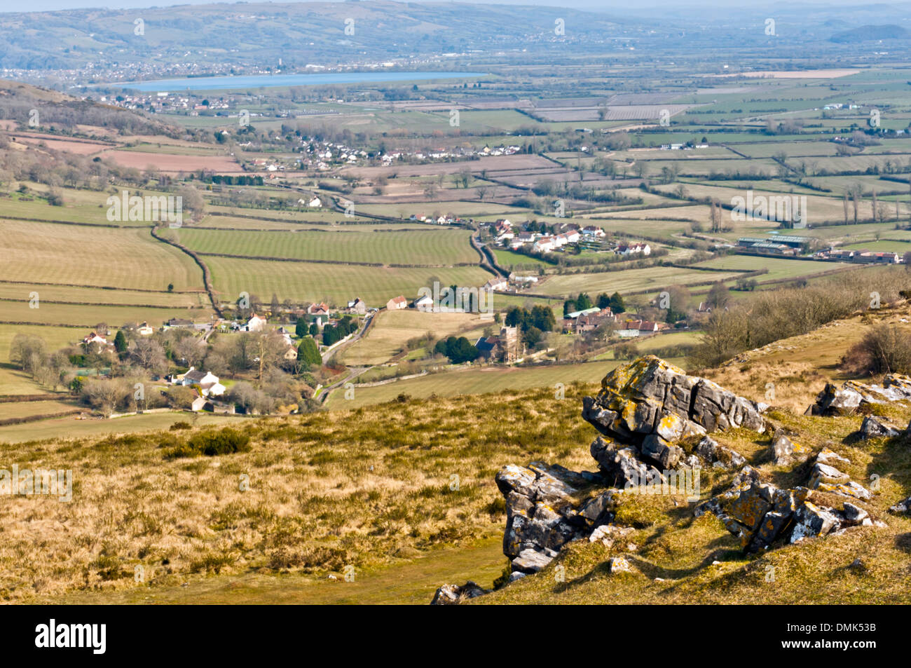 View from crook peak somerset hi-res stock photography and images - Alamy