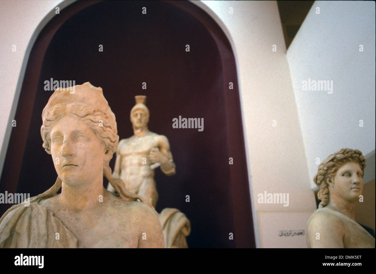 Roman marble sculptures in Archaeological Museum of Tripoli, Libya's ...
