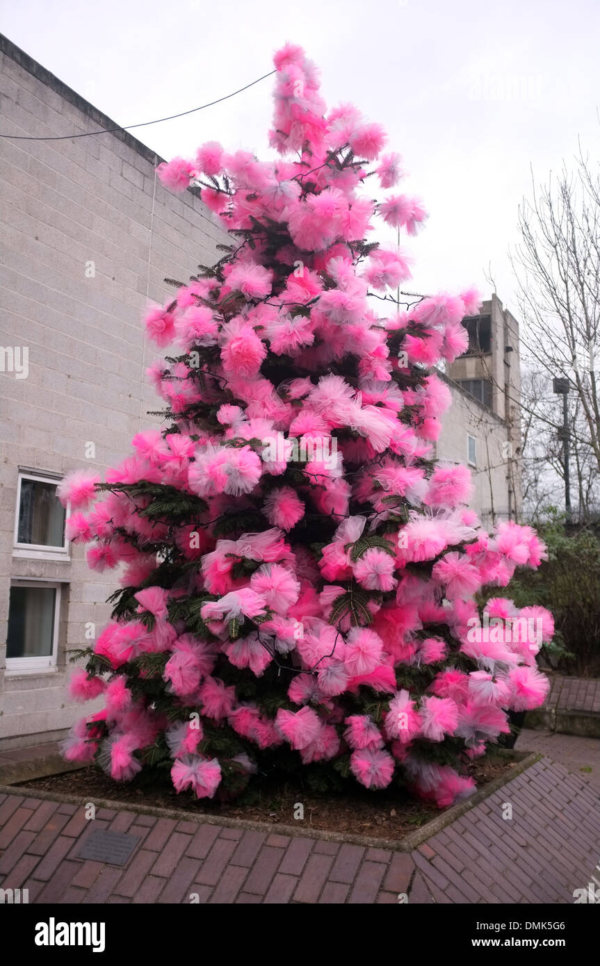 Decorated pine tree hi-res stock photography and images - Alamy
