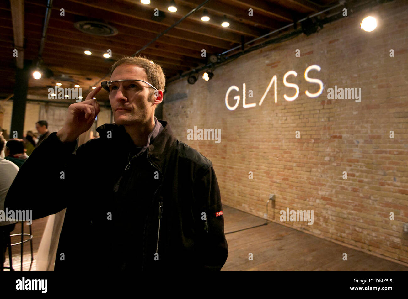 The public was invited for hands-on experience with Google Glass and ...