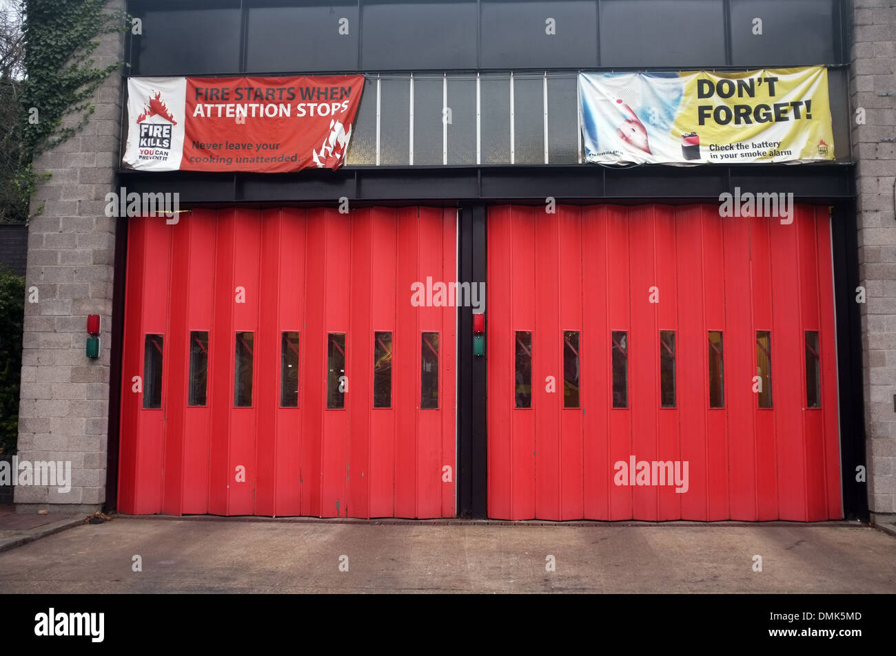 Fire station folding gate hi-res stock photography and images - Alamy