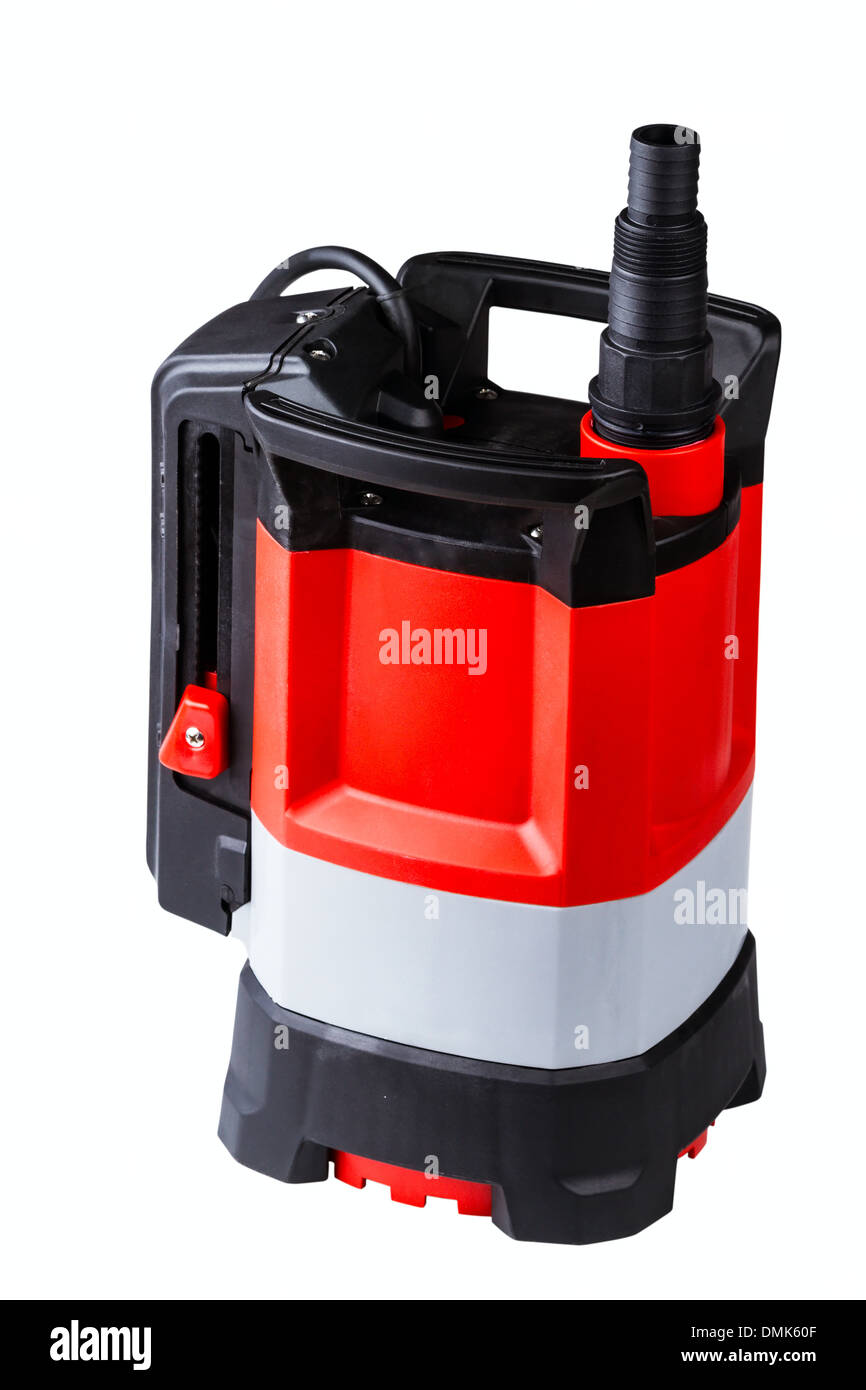 oilless submersible utility water pump isolated on white background ...