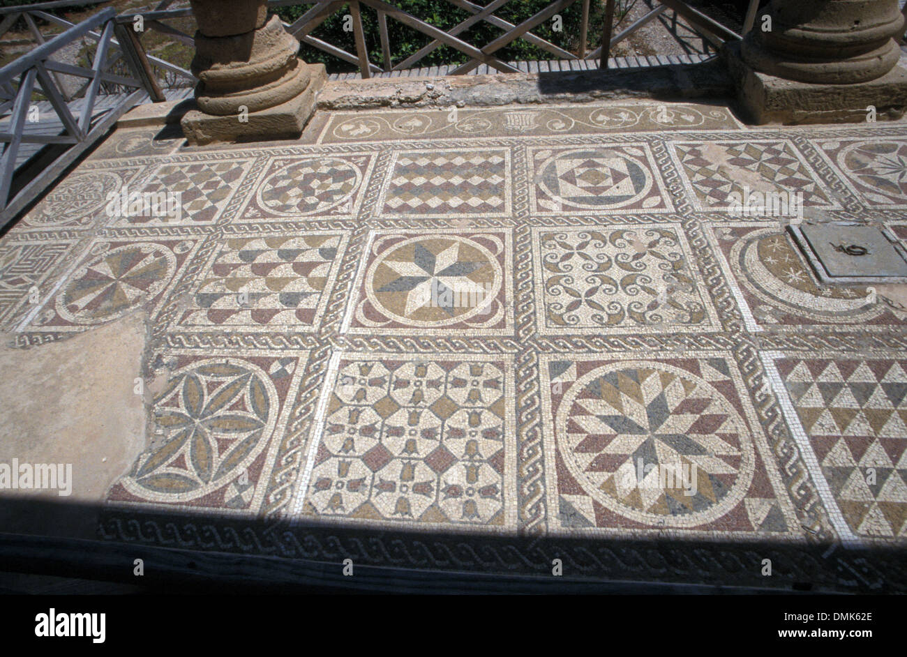 Ancient mosaics, Roman Villa Silini, Villa Sileen, Leptis Magna Libya ...