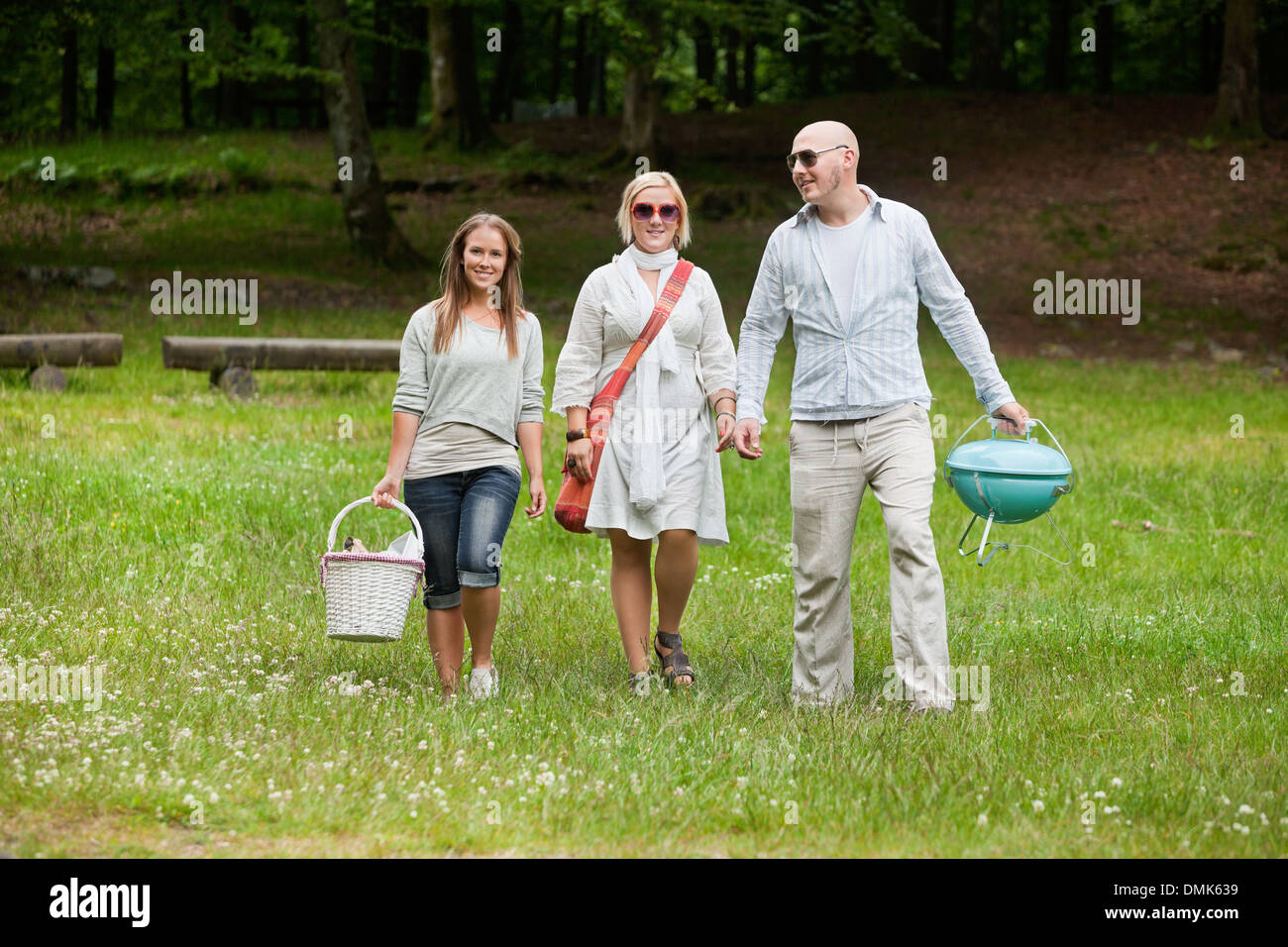 Friends On a Weekend Outing Stock Photo - Alamy