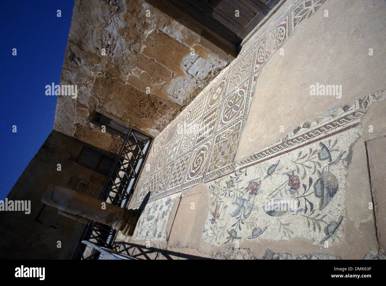 Ancient mosaics, Roman Villa Silini, Villa Sileen, Leptis Magna Libya ...