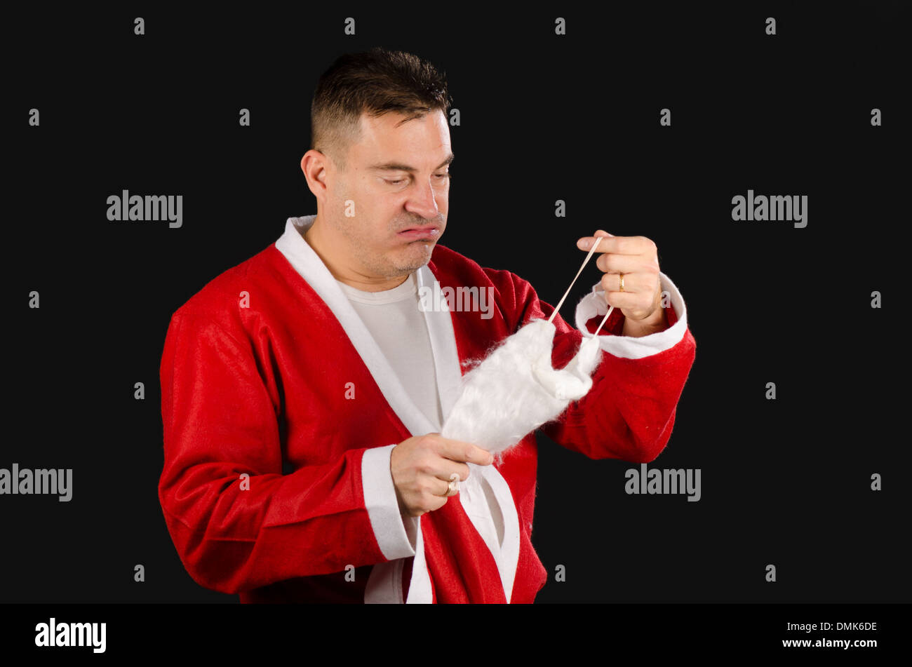 Santa miserable grinch hi-res stock photography and images - Alamy