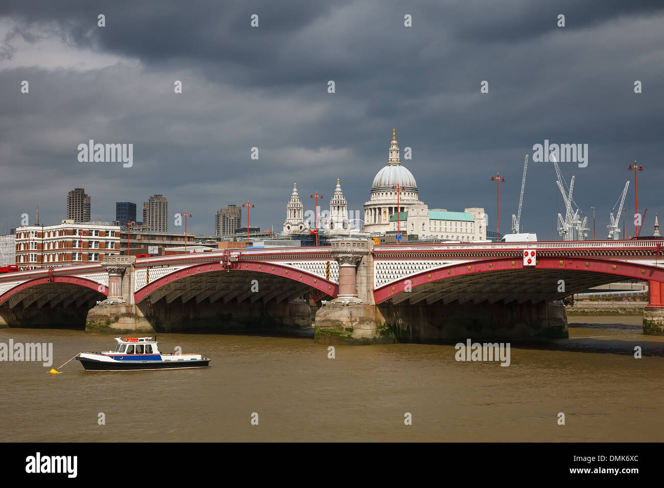 Blackfriar's Bridge, London Stock Photo - Alamy