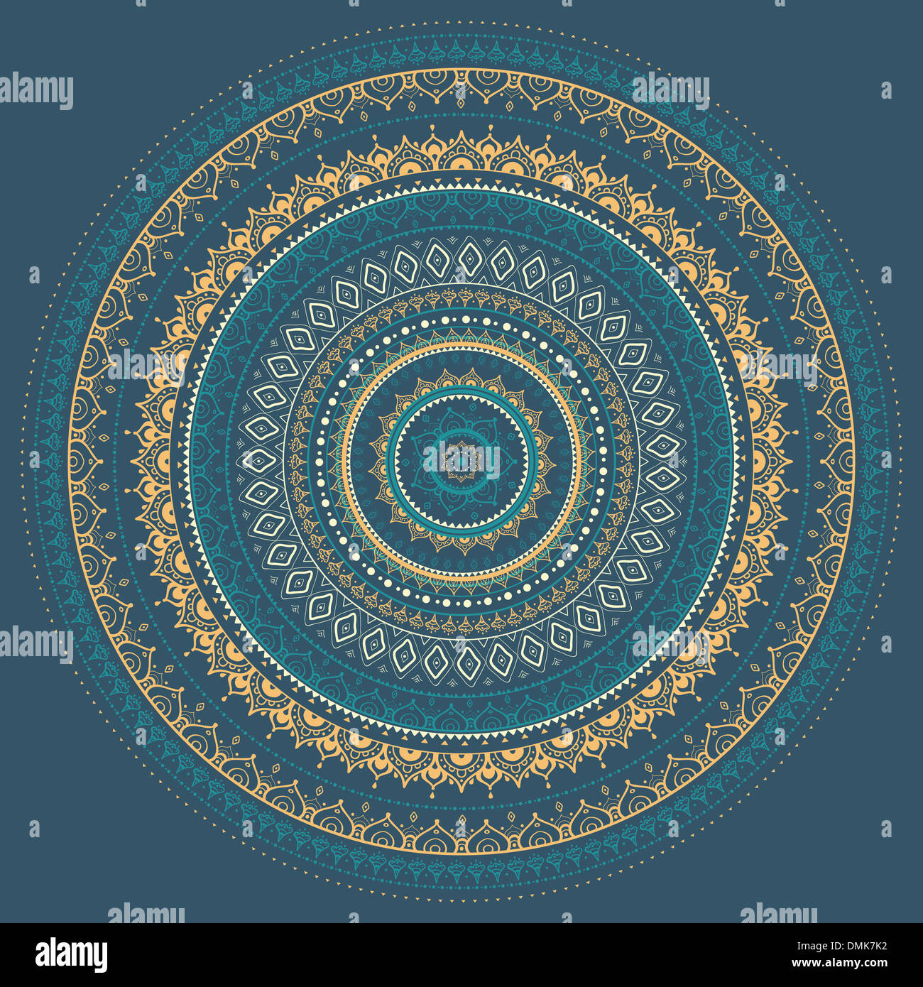 Mandala. Indian decorative pattern Stock Photo - Alamy