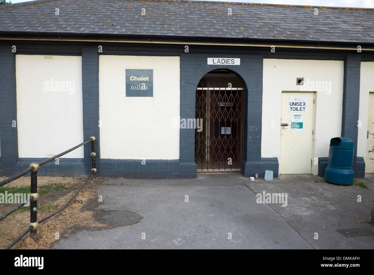 Public Ladies Toilet Toilets Seaside UK Stock Photo - Alamy