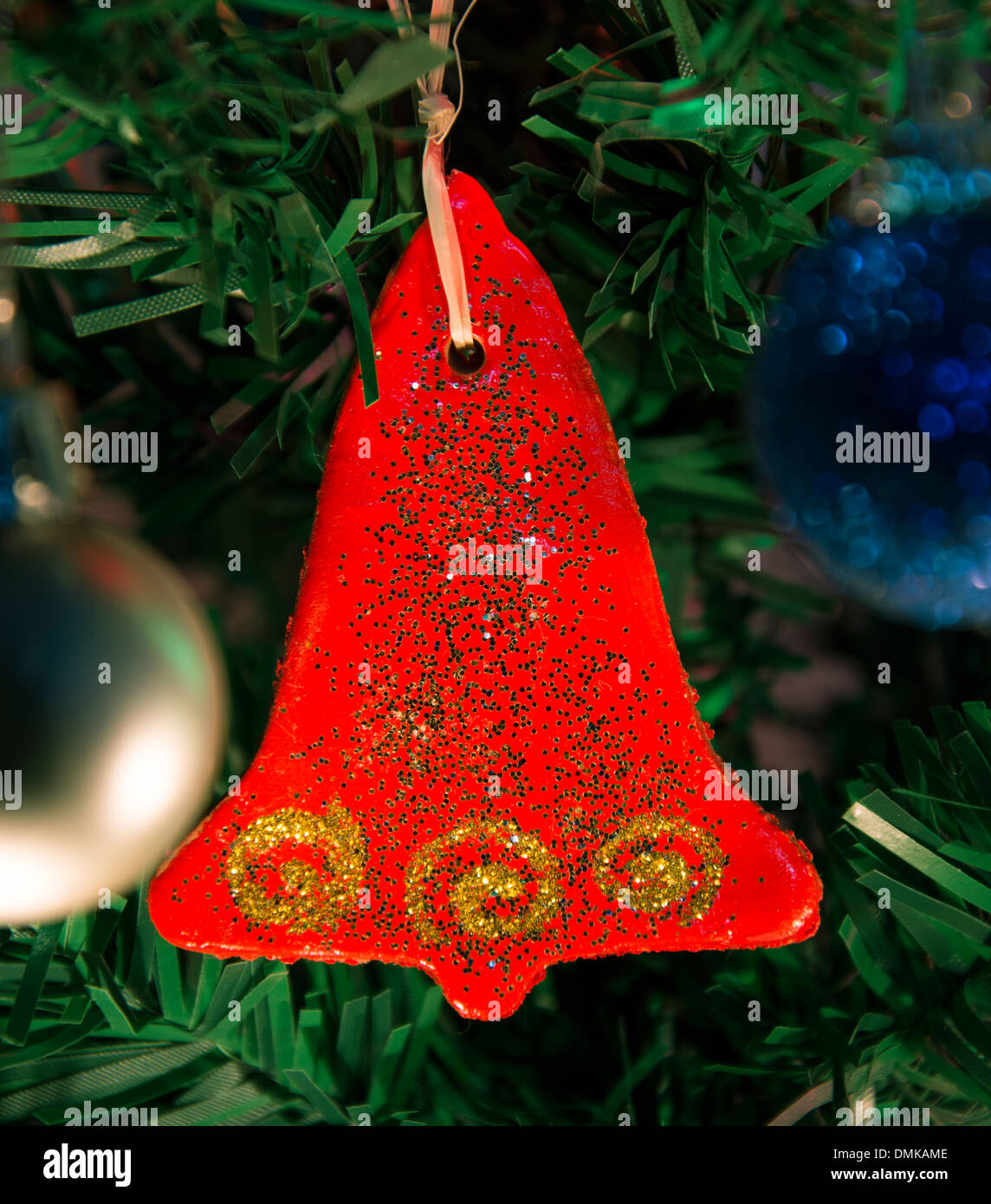 Handmade bell ornament Stock Photo - Alamy