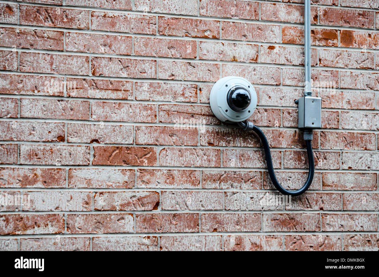 security camera on the wall Stock Photo - Alamy
