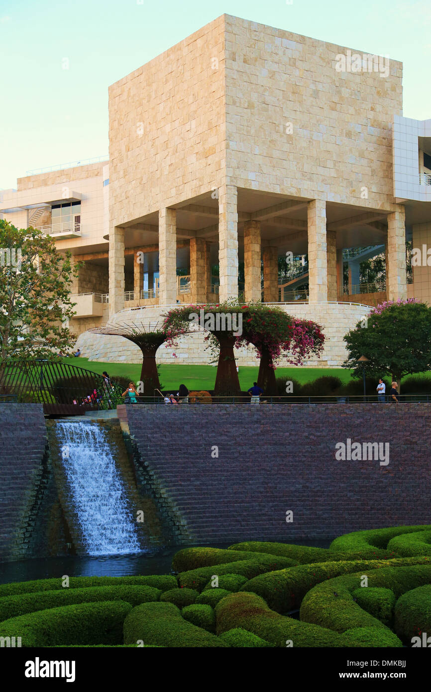 The Getty Center and gardens Stock Photo - Alamy