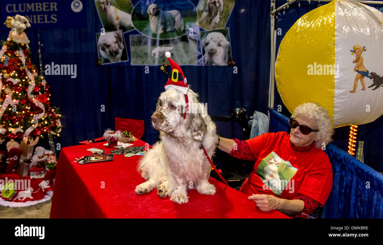 Orlando, Florida, USA. 14th Dec, 2013. RICKY BLACKMAN with Lucia, a ...