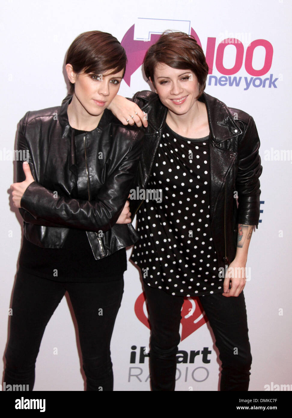 New York, New York, USA. 13th Dec, 2013. Singers SARA QUIN and TEGAN ...