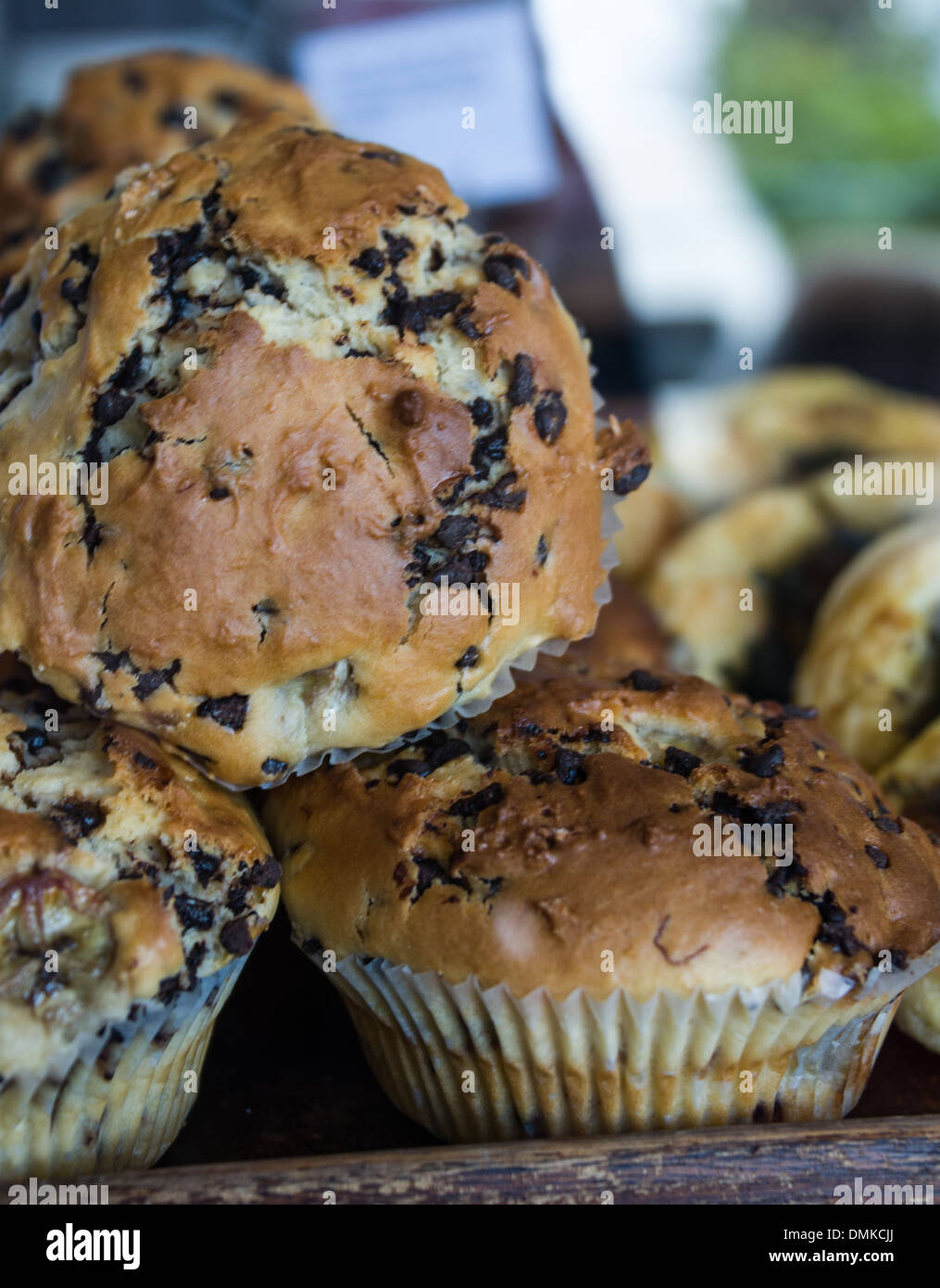 bakery cakes buns pastry on display close ups Stock Photo - Alamy