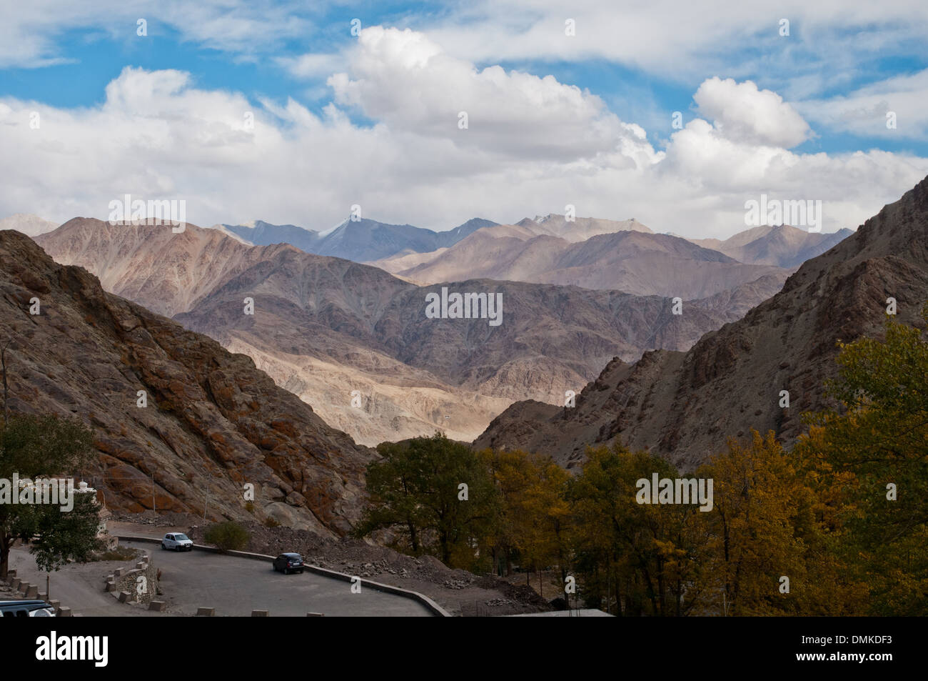 The beautiful valley of Leh in Ladakh, India Stock Photo - Alamy