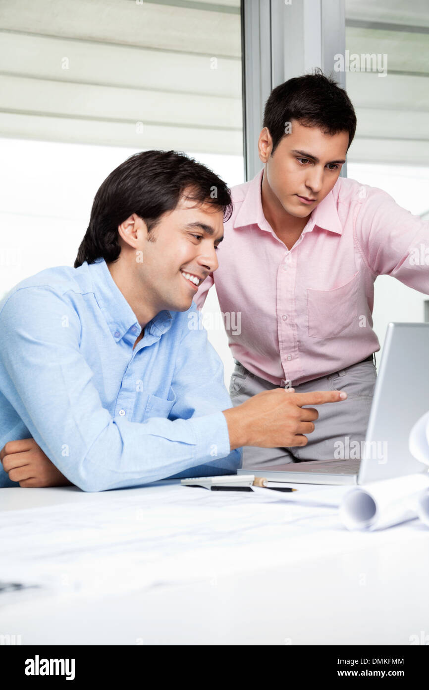 Architects At Work Stock Photo - Alamy
